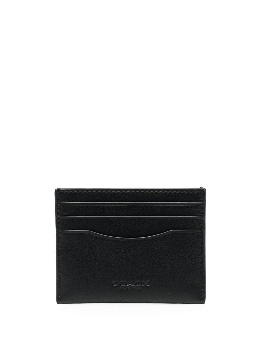 Coach tarjetero con sello del logo – SOLELUX